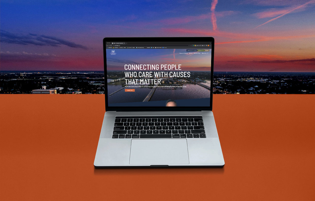 Charlotte Community Foundation Website - The High Road Agency